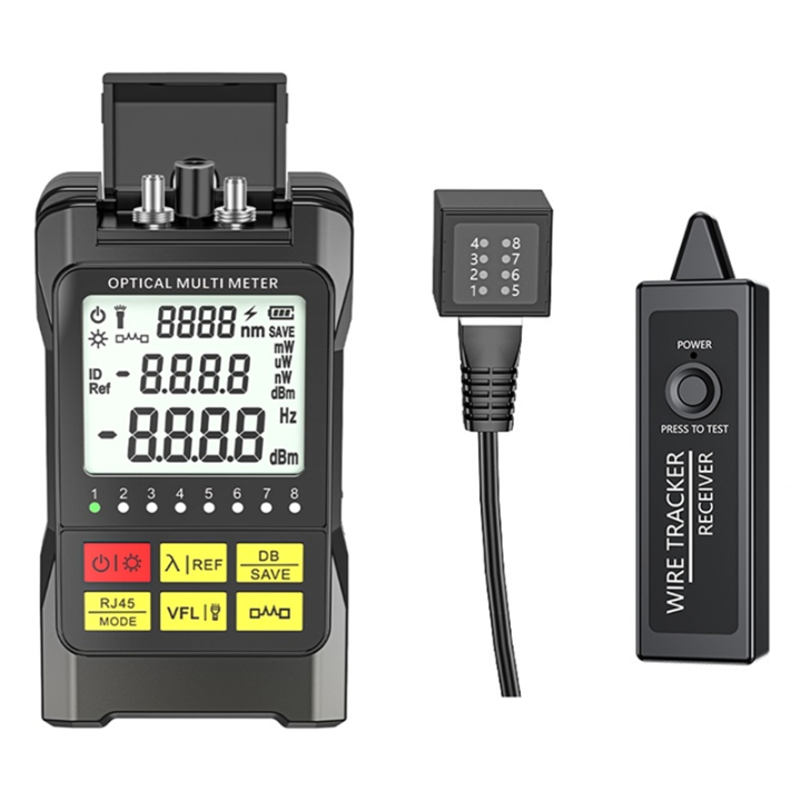 Fiber Mini Optical Meter Multimeter RJ45 Tester 30mW -70- +10dbm ...