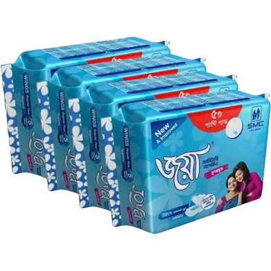 Joya Sanitary Napkin - Wings Regular Flow - 5 Pads Pack - Panty/Wings ...