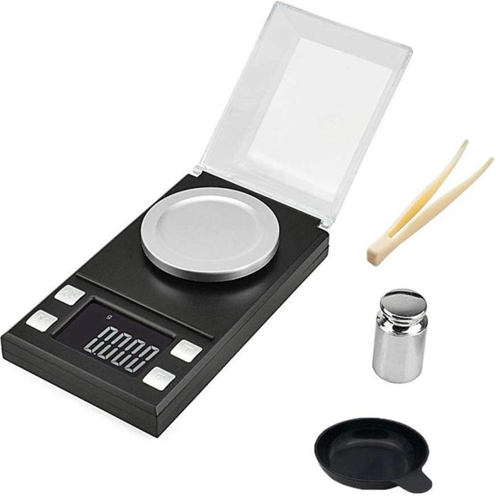 Digital Milligram Scale 100G/0.001G,High Precision Mini Carat Jewelry Scale for Pocket Scale ...