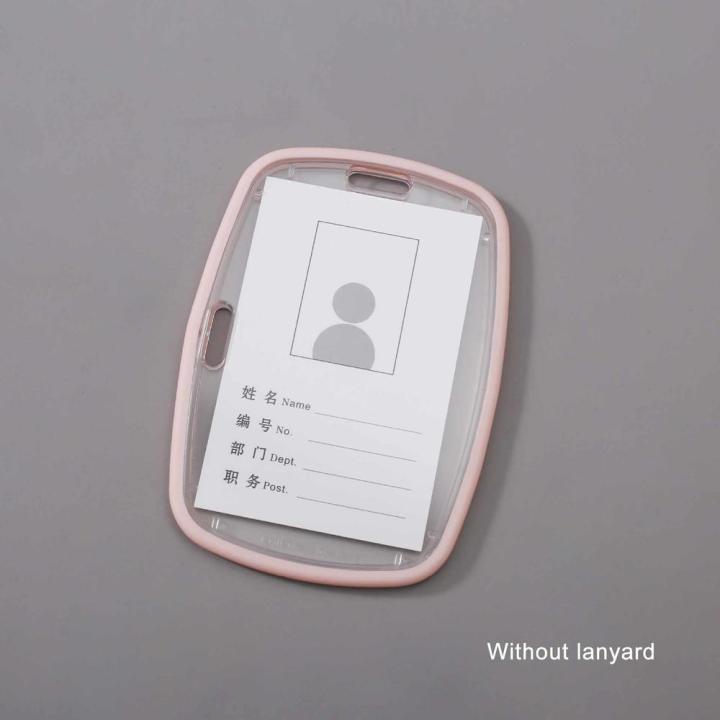 Acrylic ID Card Holder Acrylic Card Holder Card Cover Dual-use Card ...