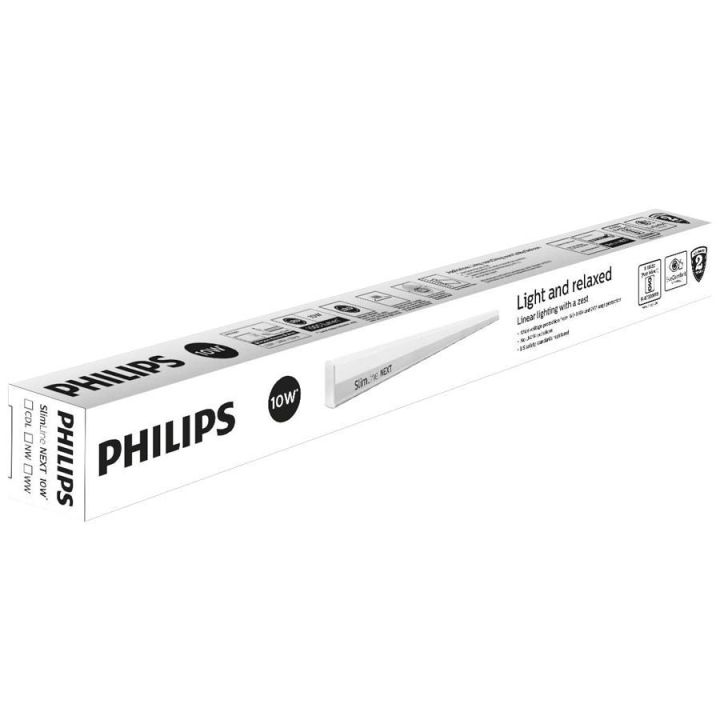 Philips Slimline Next 10w 2 FT 3000K Warm Batten | Daraz.com.bd