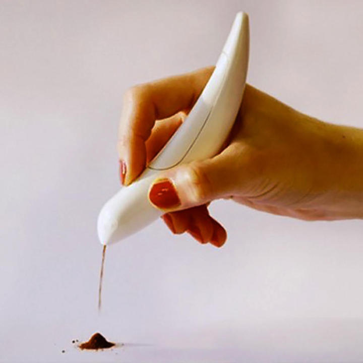 Spice Pen Mounting Pen Fun Cake DIY Cake Tool Electric Coffee Drawing ...