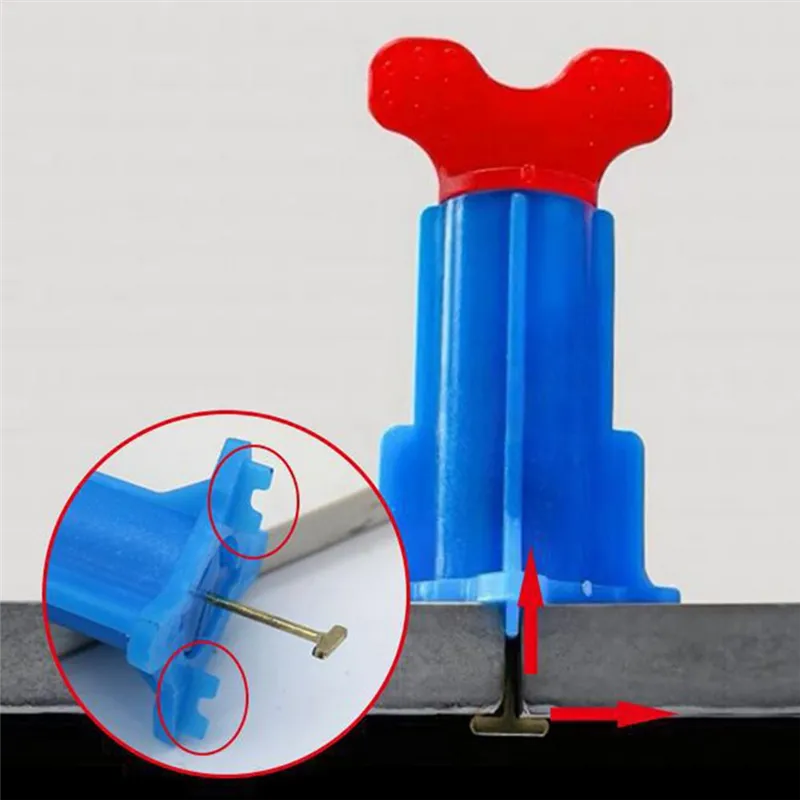 Tile Leveler Spacer Tile Anti-Loosening System Internal Screw Leveler ...