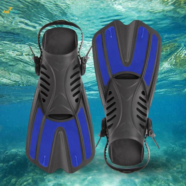 2x Flexible Diving Flippers Snorkel Professional for Diving Scuba Dive ...