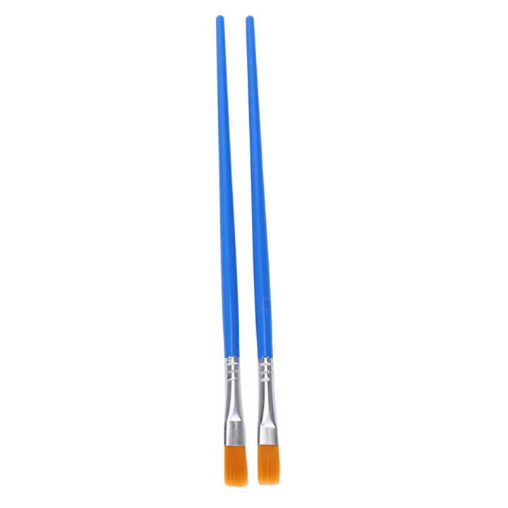 600 Pcs Flat Paint Brushes Small Brush Bulk for Detail Painting Craft ...