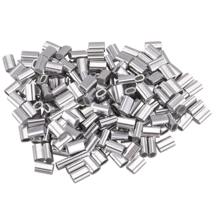 M1.5 Wire Rope Aluminum Ferrule Cable Ties Crimp Wire Rope Chuck ...