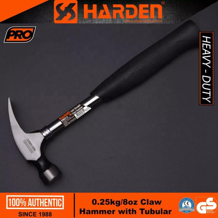 Harden 8oz ( 250g ) Claw Hammer with Tubular Handle 590210 | Daraz.com.bd