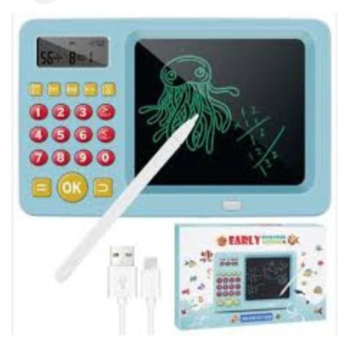 Math Games Toy with LCD Writing Tablet for Kids, Addition, Subtraction ...