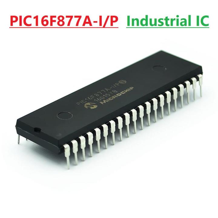 PIC16F877 IC PIC16F877A IC PIC16F877 Microcontrollers IC MCU DIP-40 40 Pin Leads PIC 16F877 Dual ...