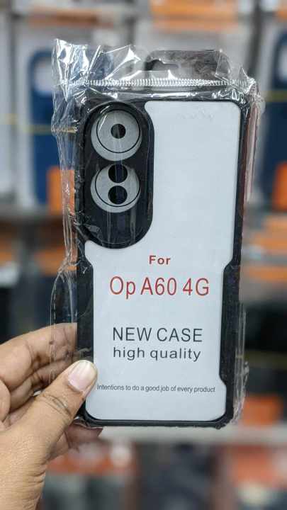 Xundd Case For Oppo A60 4G Case Shockproof Transparent Bumper Back ...