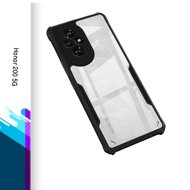 For Honor 200 5G - AGT Transparent Silica Gel Matte ShockProof Slim ...