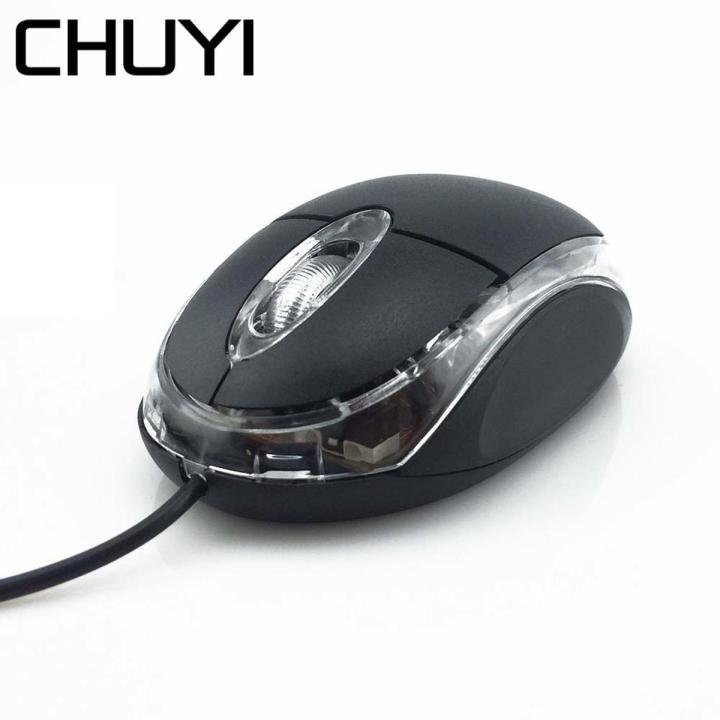 【happy one】Mini Wired Mouse Optical Small Portable Mause USB 3D 1600 ...