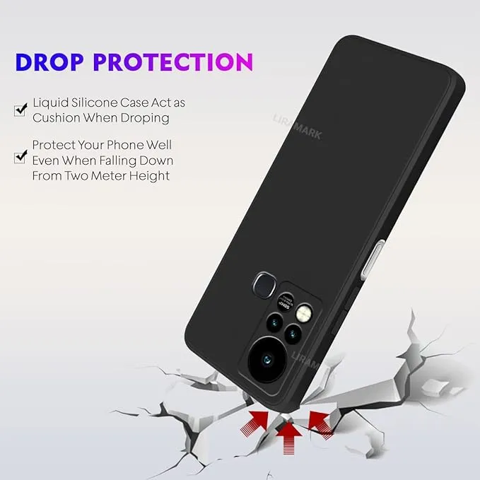 Infinix Hot 11s Silicone Soft Gel Rubber Slim Liquid Cover Shockproof ...
