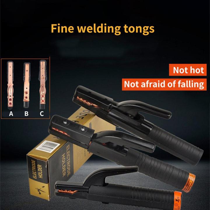 【VisioN Shop】800A Welding Electrode Holder Copper Brass Clamp Rod ...