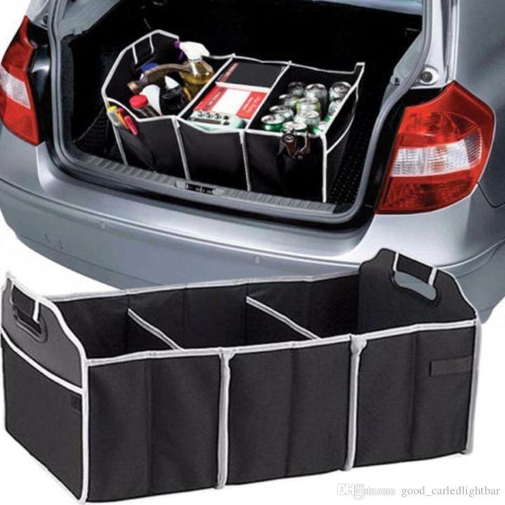 Car Boot Organizer - Black | Daraz.com.bd