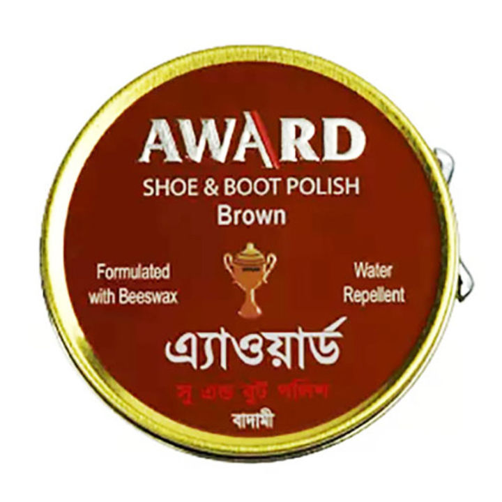 Award Shoe & Boot Polish (Brown) 40gm | Daraz.com.bd