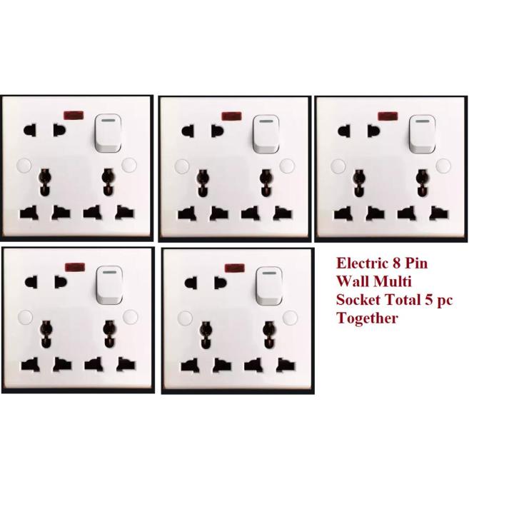 8 Pin Socket 5 pc combo package | Daraz.com.bd