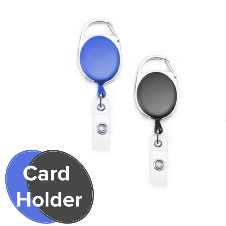 Plastic Key Chain Metal Badge Yoyo Holder ID Retractable Badge Reel 1 ...