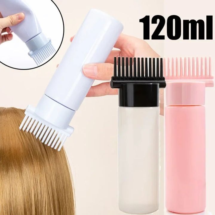 Refillable Bottle For Hair Dye Shampoo Plastic Applicator Comb ...
