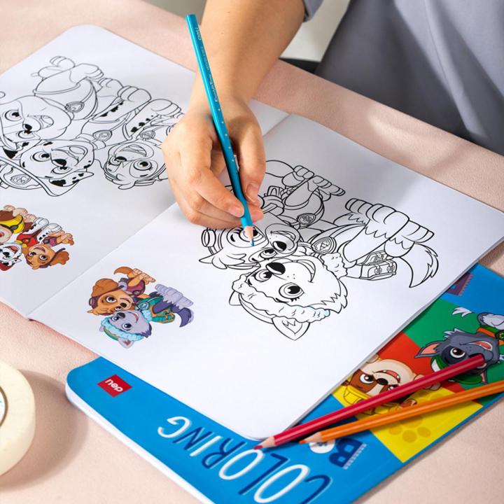 Deli EN047 Coloring Book 12 Sheets - 3pcs/5pcs/10pcs | Daraz.com.bd