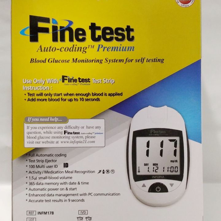 Fine Test Glucometer Bd
