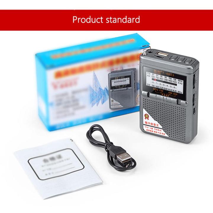 Full Band Radio Receiver Mini FM/AN/SM Portable Handheld Radio Station ...