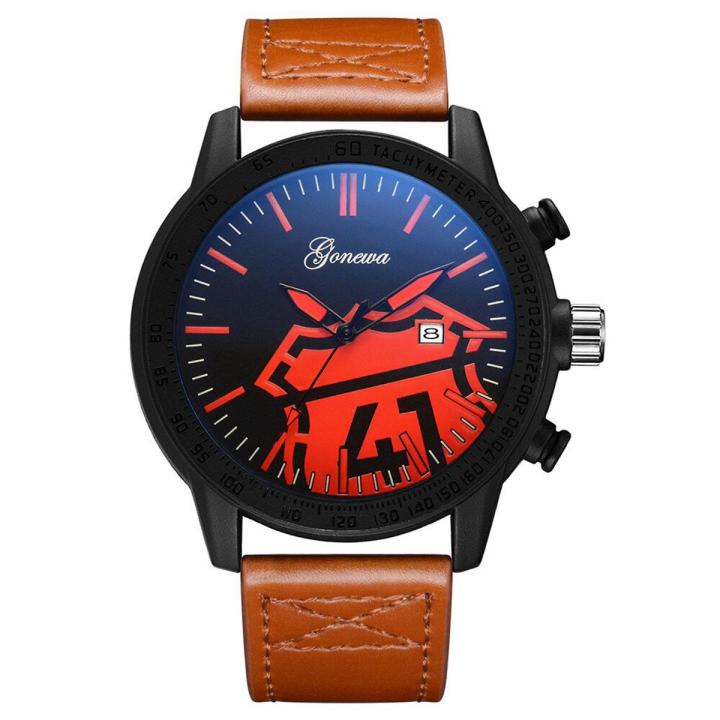 Gonewa Men Casual Watches Men Sport Military Quartz Analog Date Clock ...