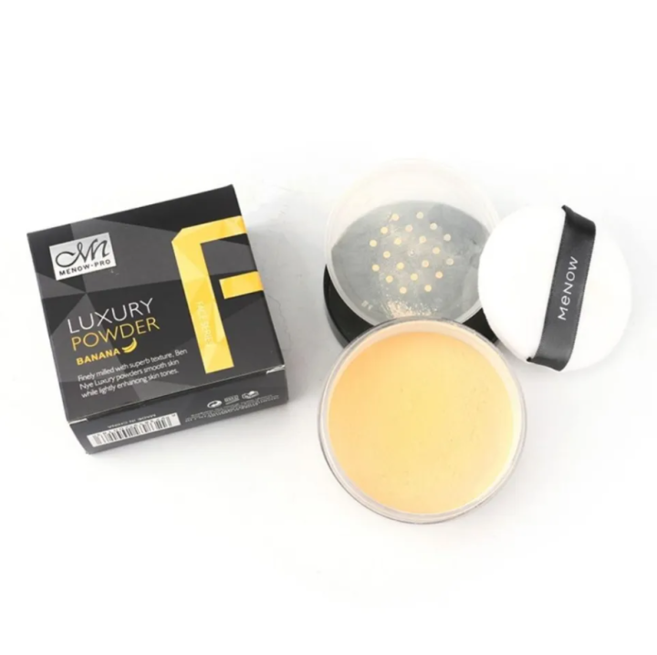 Menow Luxury Banana Loose Powder Face Oil-control Powder | Daraz.com.bd