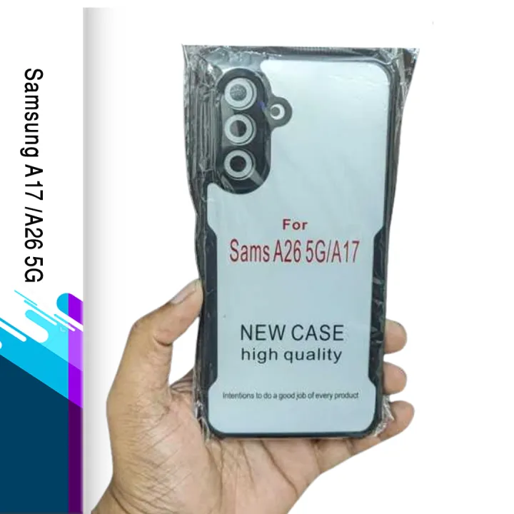 For Samsung Galaxy A17 /A26 5G - AGT Transparent Silica Gel Matte ...