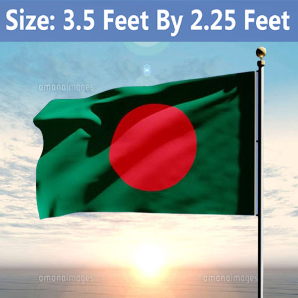 Premium National Flag Bangladesh 3.5ft x 2.25ft Factory Direct Supply ...