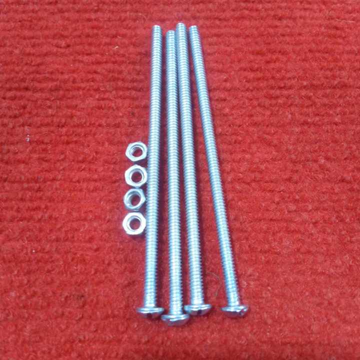 4Pcs – Stainless Steel 100x4mm 4″ Inch SS Coating Chipboard Screws Phil ...