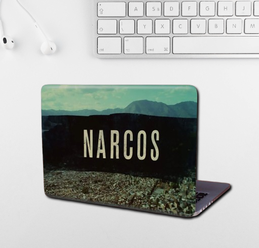 Narcos Art Removeable Laptop Sticker for Back Side skin for any kind of ...