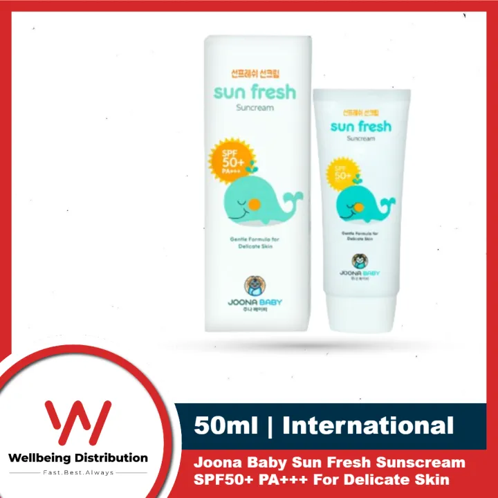 Joona Baby Sun Fresh Sunscream 50ml SPF50+ PA+++ For Delicate Skin ...
