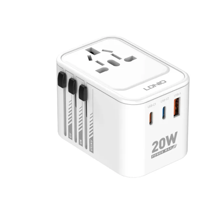 LDNIO Z9 20W GaN Travel Adapter Fire-resistant material | Daraz.com.bd