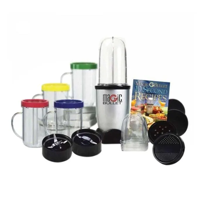 Magic Bullet Blender - 21 Pc Set - Black and Silver | Daraz.com.bd