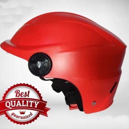 HALF FACE CAP SFM BIKE HELMET FOR MEN & WOMEN - RED | Daraz.com.bd