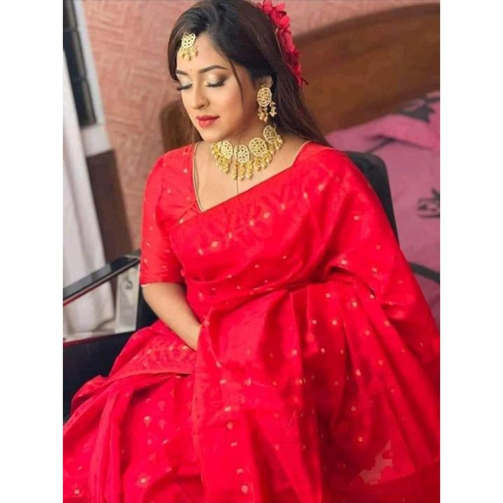 Tangail Tat Half Silk Nakful Design Exclusive Formal Saree for Women ...