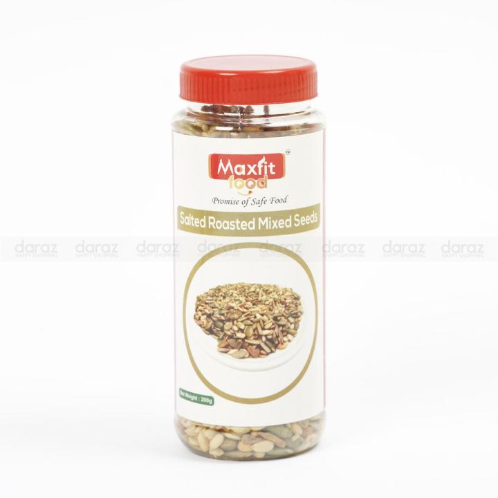 Maxfit Food Salted Roasted Mixed Seeds 200G | Daraz.com.bd