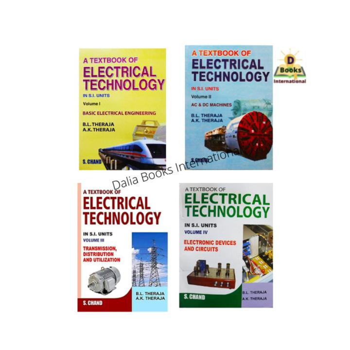 A Textbook of Electrical Technology Vol - 1, 2, 3, 4( Basic Electrical ...