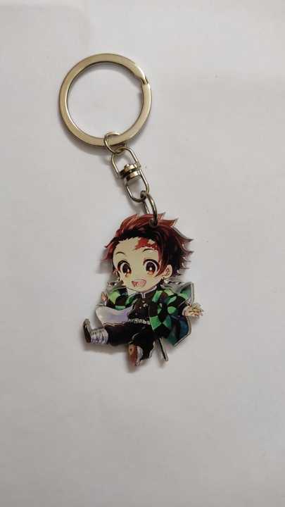 Tanjiro Kamado durable acrylic keychain from Demon Slayer anime | Daraz ...