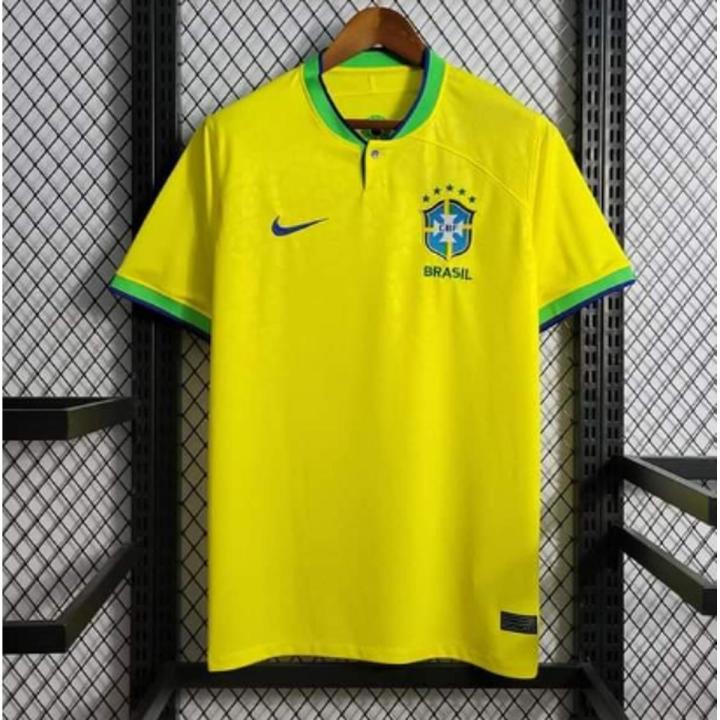 Brazil 2022 World Cup Home Jersey/Kit - Gear Up For The World Cup With ...