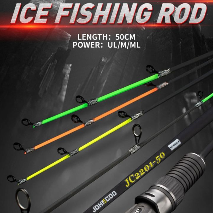 2023 Retractable Ice Fishing Rods Spinning Winter Ice Fishing Pen Pole ...