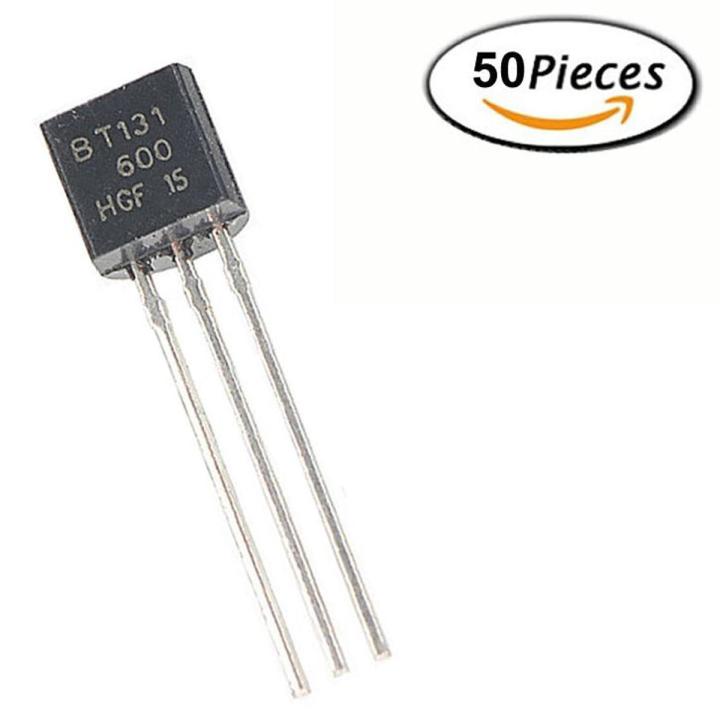 3Pcs- BT131-600 BT131 TRIAC 600V 1A TRIAC SCR Voltage Regulator BT131 ...