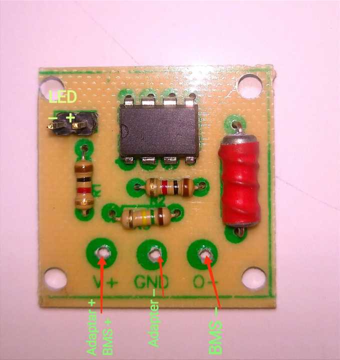 Lithium-Ion Battery Charging Indicator PCB Module (7.2V–21V) | Auto LED ...