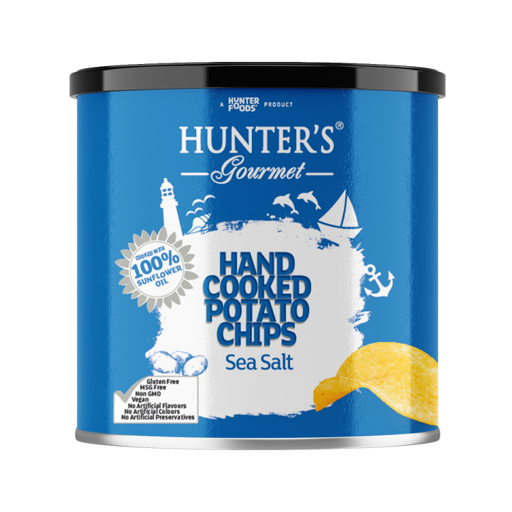 Canister-Hand Cooked Potato Chips Sea Salt-40gm | Daraz.com.bd