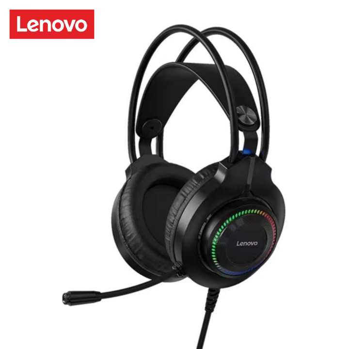 Lenovo G20 Gaming Headset Gamer Headphones 7.1 Surround Sound Stereo ...