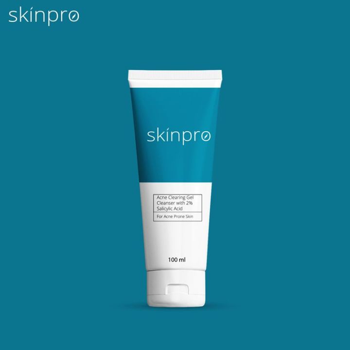 Skinpro Acne Clearing Gel Cleanser- 100ml | Daraz.com.bd