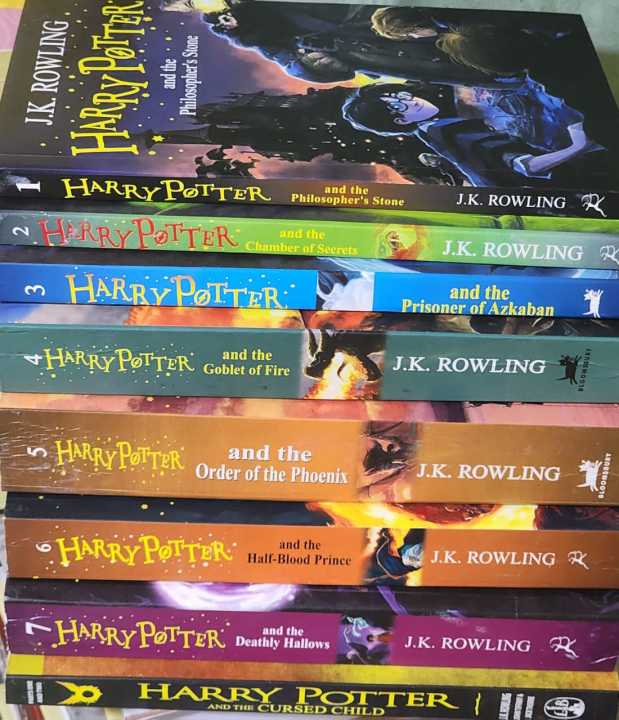Harry Potter Full Set: The Complete Collection (Set of 8 Volumes ...