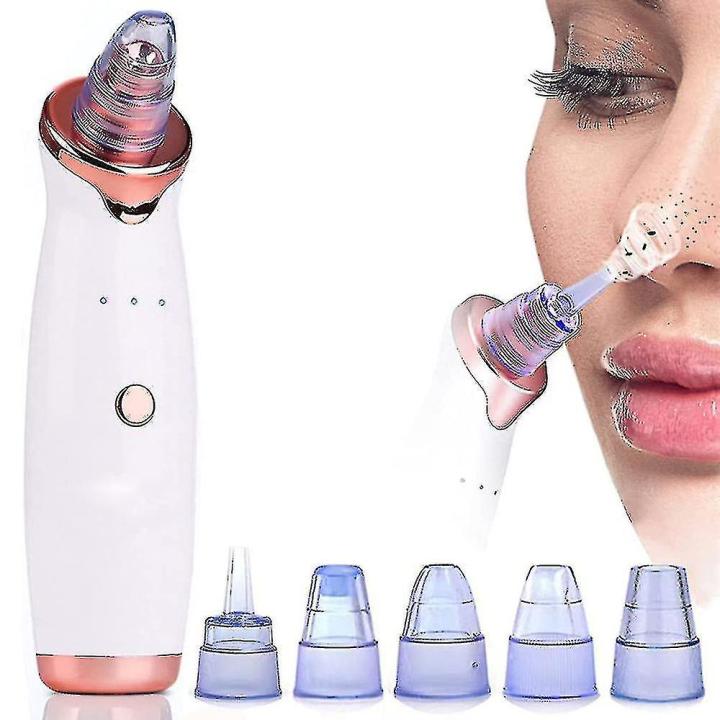 Electric Vacuum Electric Acne / Blackhead Remover Extractor 6 Suction ...