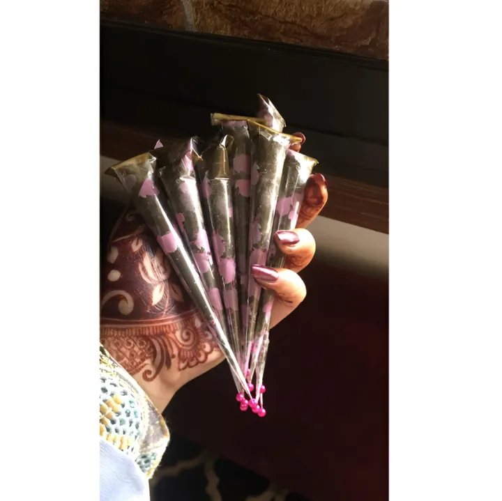 Organic Henna Mehedi Cone/Organic Henna Mehidi Cone/Mehendi Cone -1 pcs | Daraz.com.bd